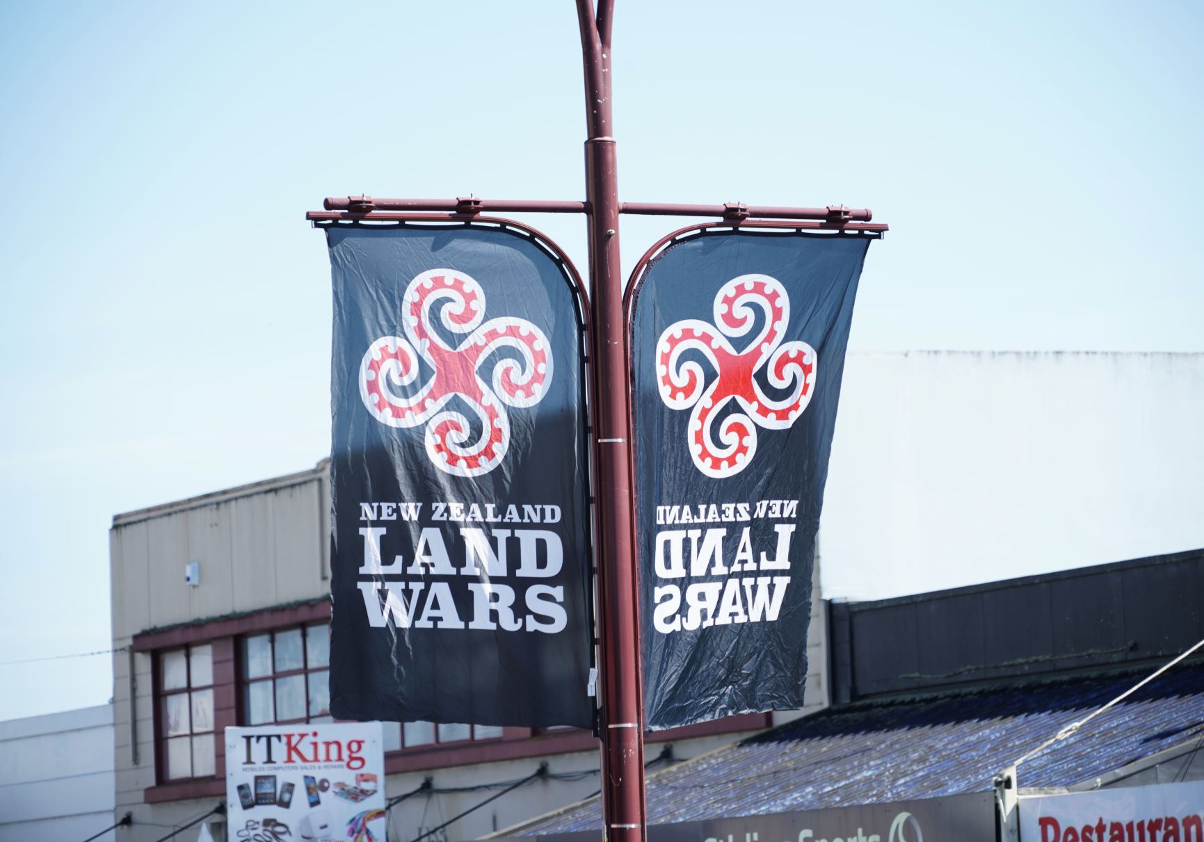 Flags recognise Land Wars | Te Awamutu News