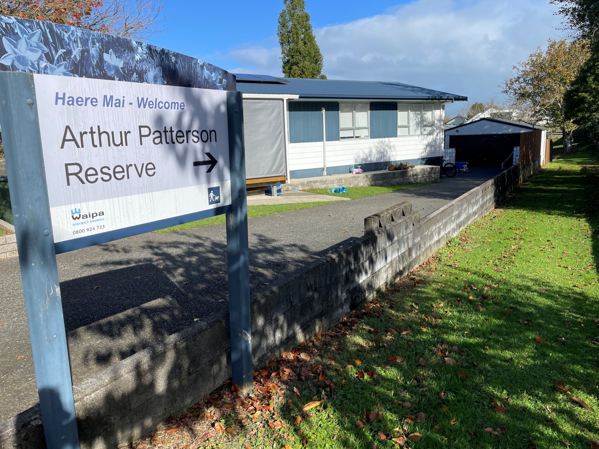 Call to save town reserve | Te Awamutu News