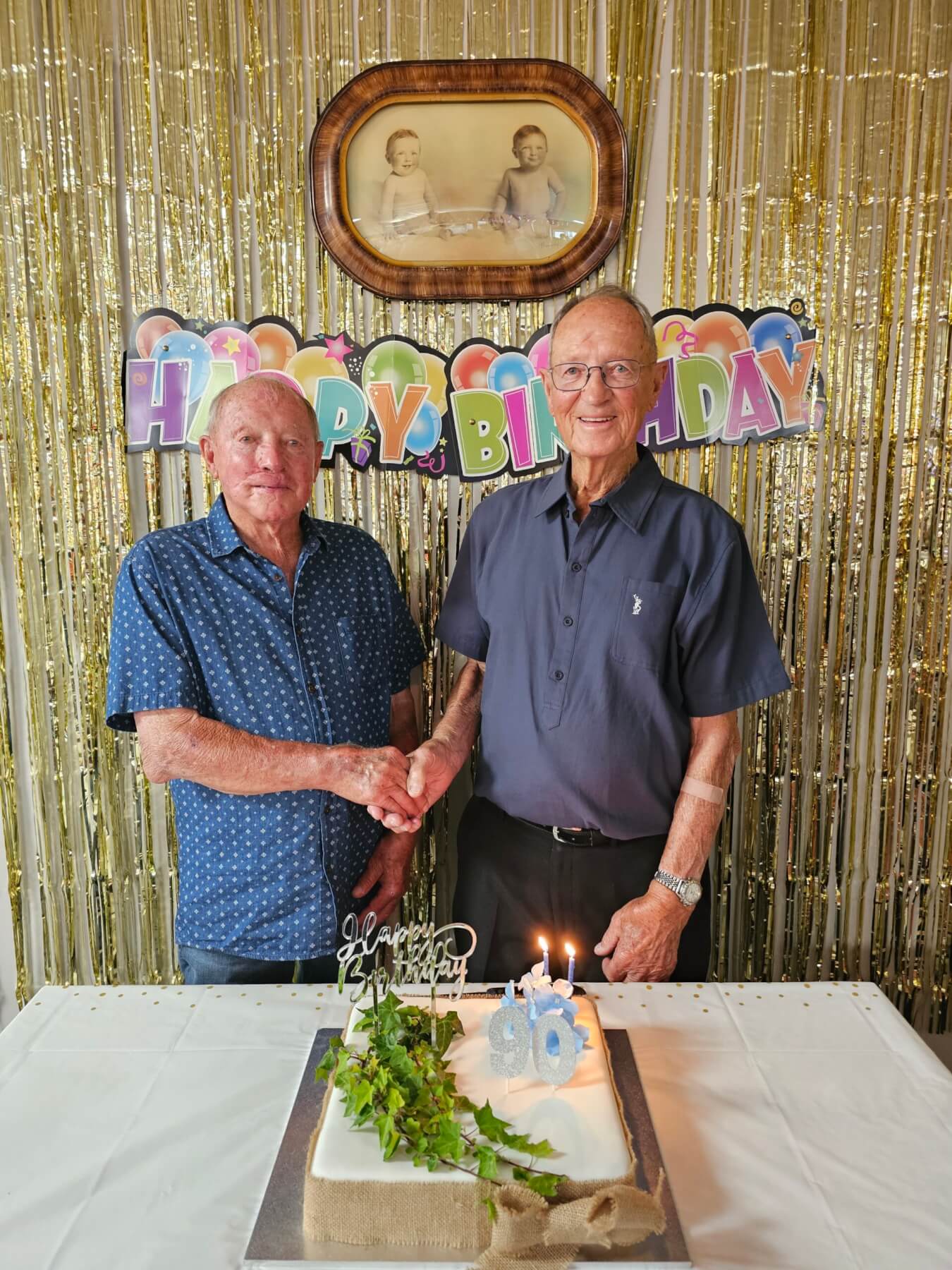 Ryburn twins celebrate 90 | Te Awamutu News
